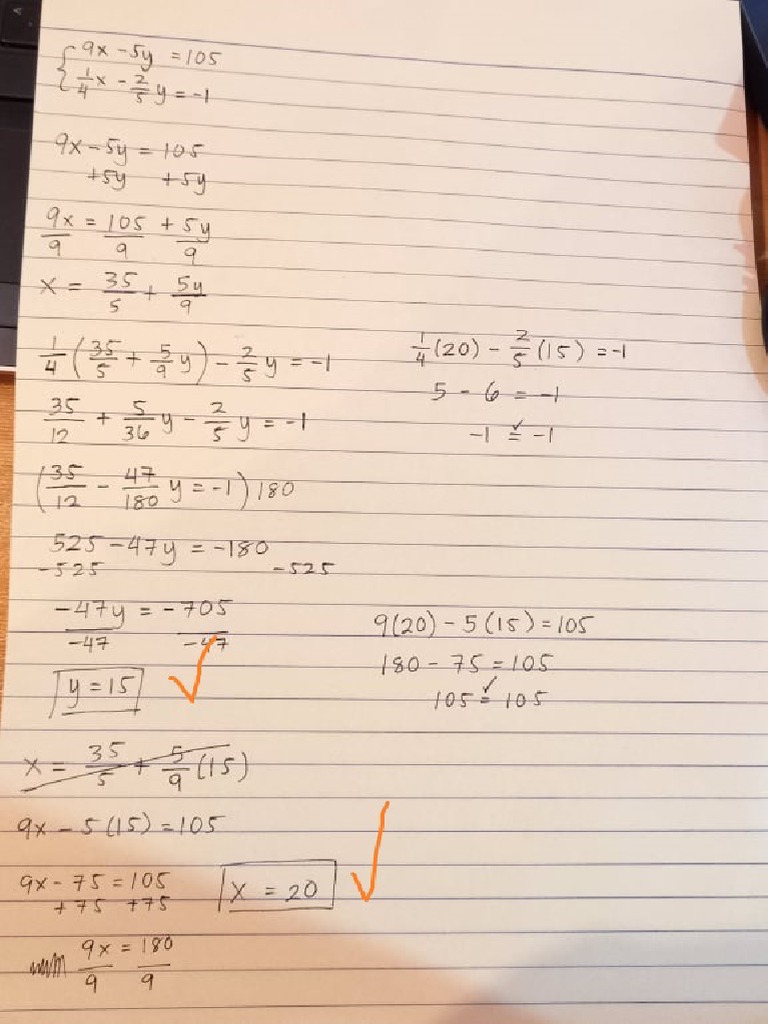 Systems Word Problems Answer Key | PDF