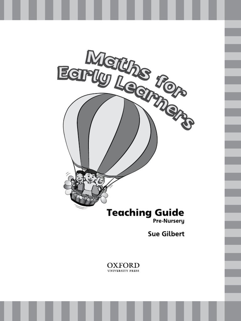 Maths For Early Learners Year 1 TG | PDF | Shape | Hand