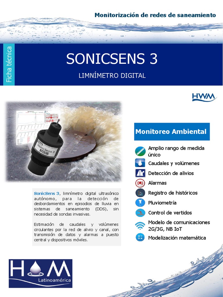 Limnimetro Automatico-Sonicsens-3 - Lat | PDF | Informática ...