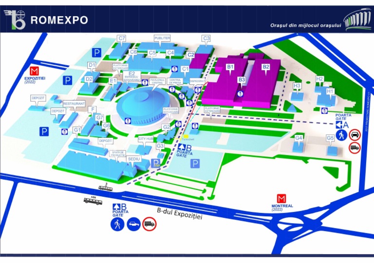 Harta Complex Romexpo - 2021 09 30 | PDF