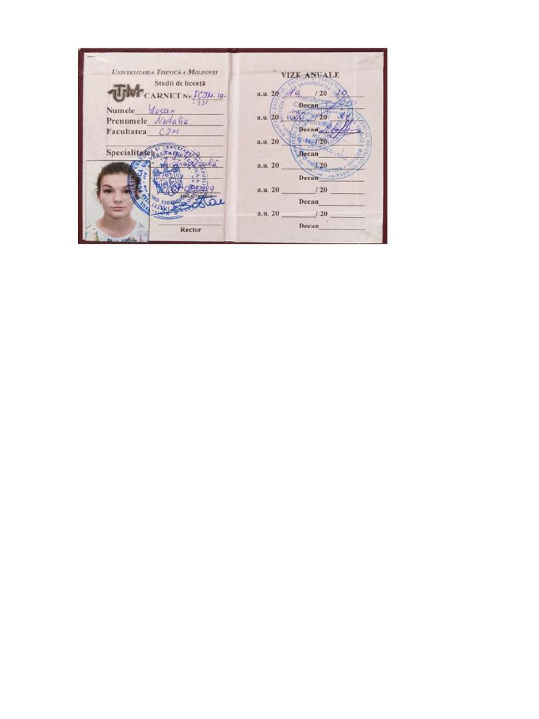 Carnet de Student | PDF