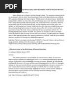 Chapter 2: The Impact of Financial Problems To The Motivation of ...