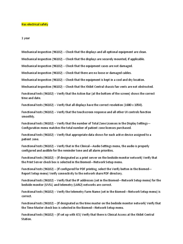 XHIBIT | PDF | Monitoring (Medicine) | Computer Monitor