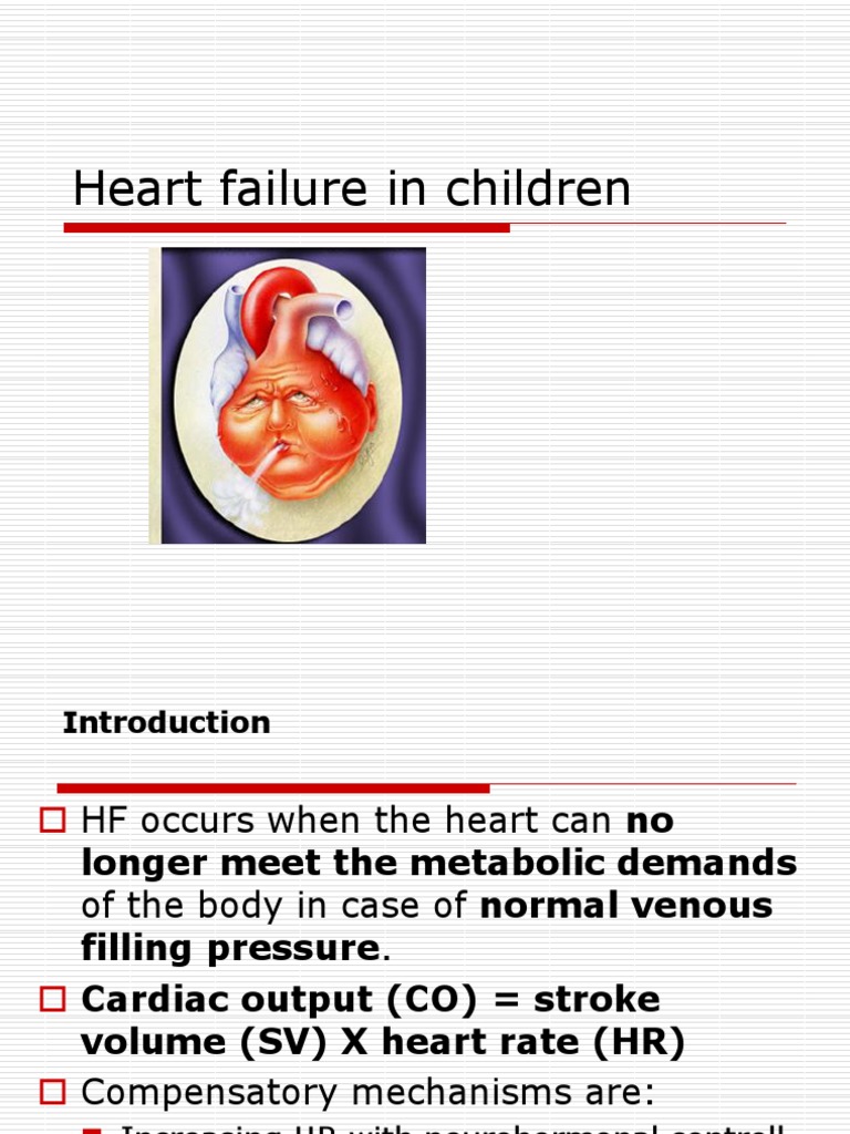 Heart Failure in Children | PDF | Heart Failure | Heart