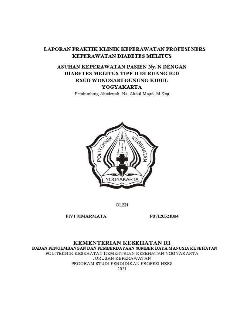 Askep DM (Fivi Simarmata) | PDF