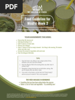 Week 1 Food Guidelines | PDF | Leaf Vegetable | Foods
