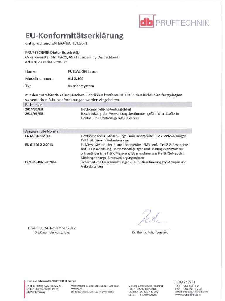 CE ALI 2.100 PULLALIGN-Laser En-De | PDF