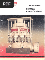MP1000 Cone Crusher Data Sheet | PDF | Steel | Gear