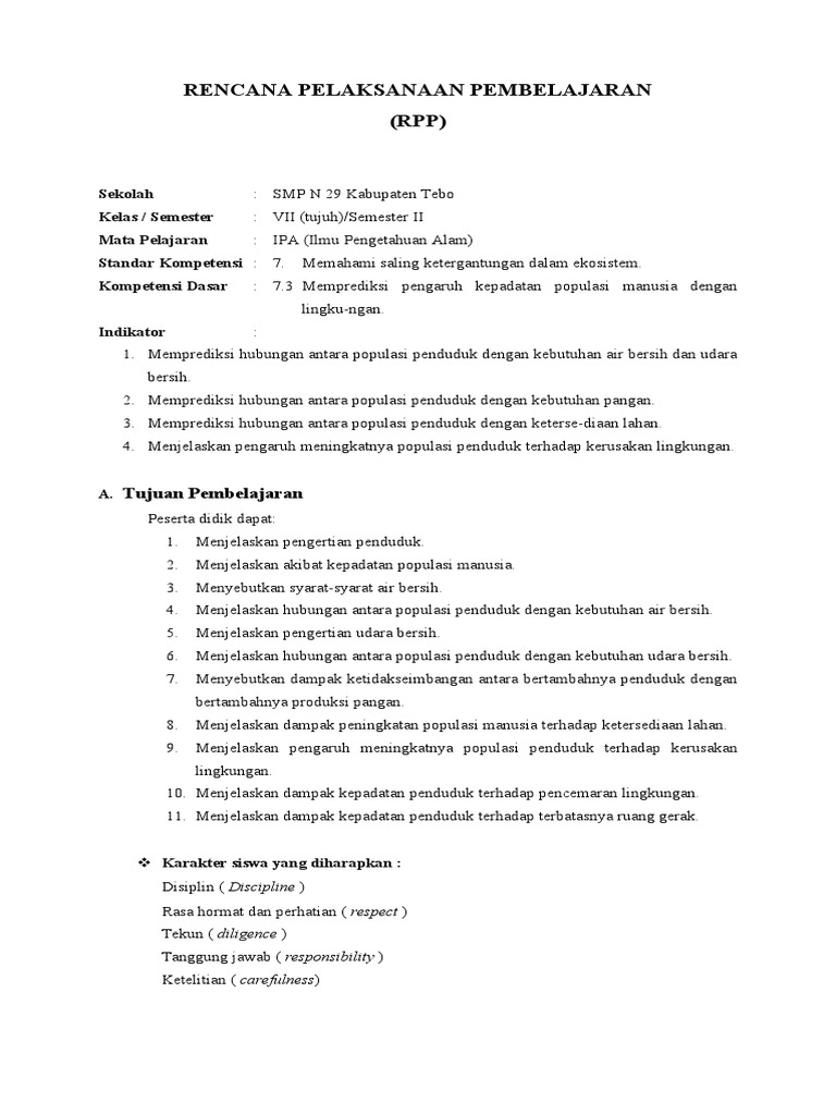 Pengaruh Kepadatan Populasi Manusia Terhadap Lingkungan | PDF | Ilmu Sosial | Sains & Matematika