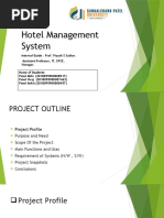 Hotel Management System Project | PDF | Usability | Point Of Sale