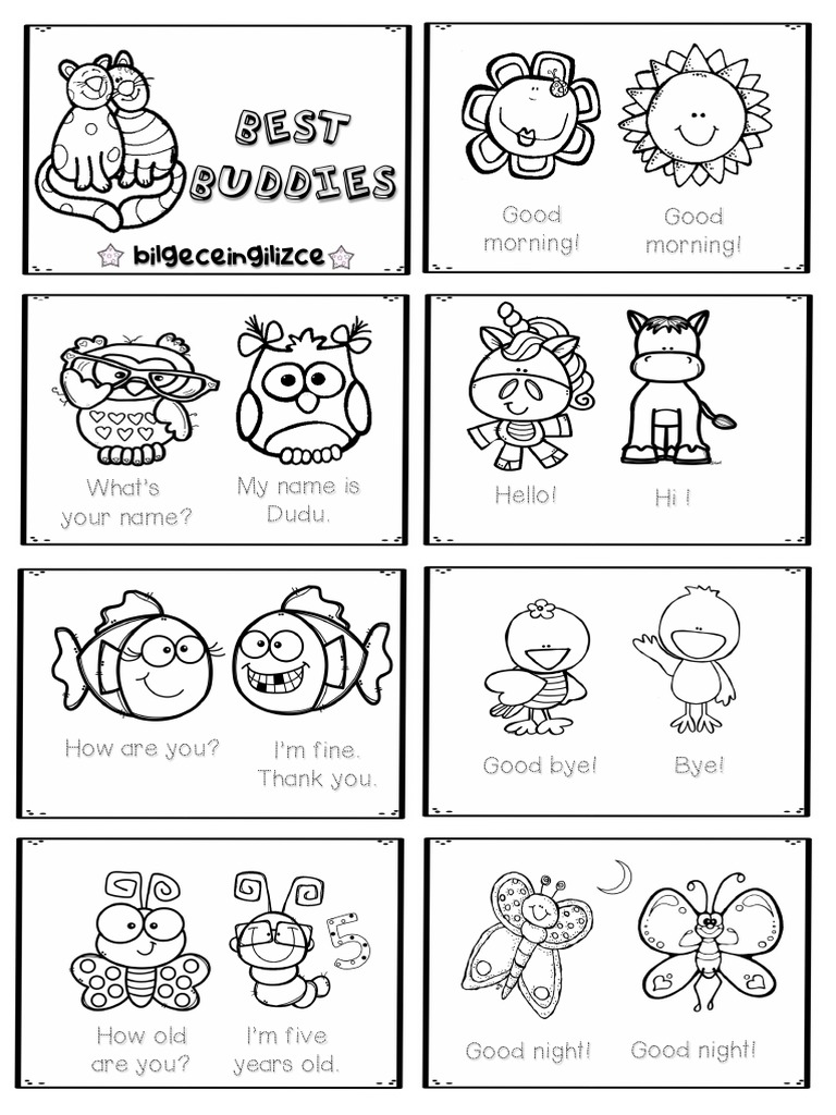 Best Buddies: Bilgeceingilizce Good Morning! Good Morning! | PDF