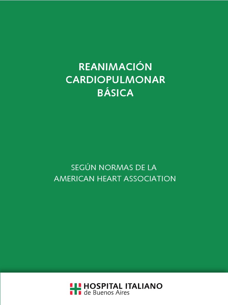 RCP Basico Guias-1 | PDF | Reanimación cardiopulmonar | Paro cardíaco