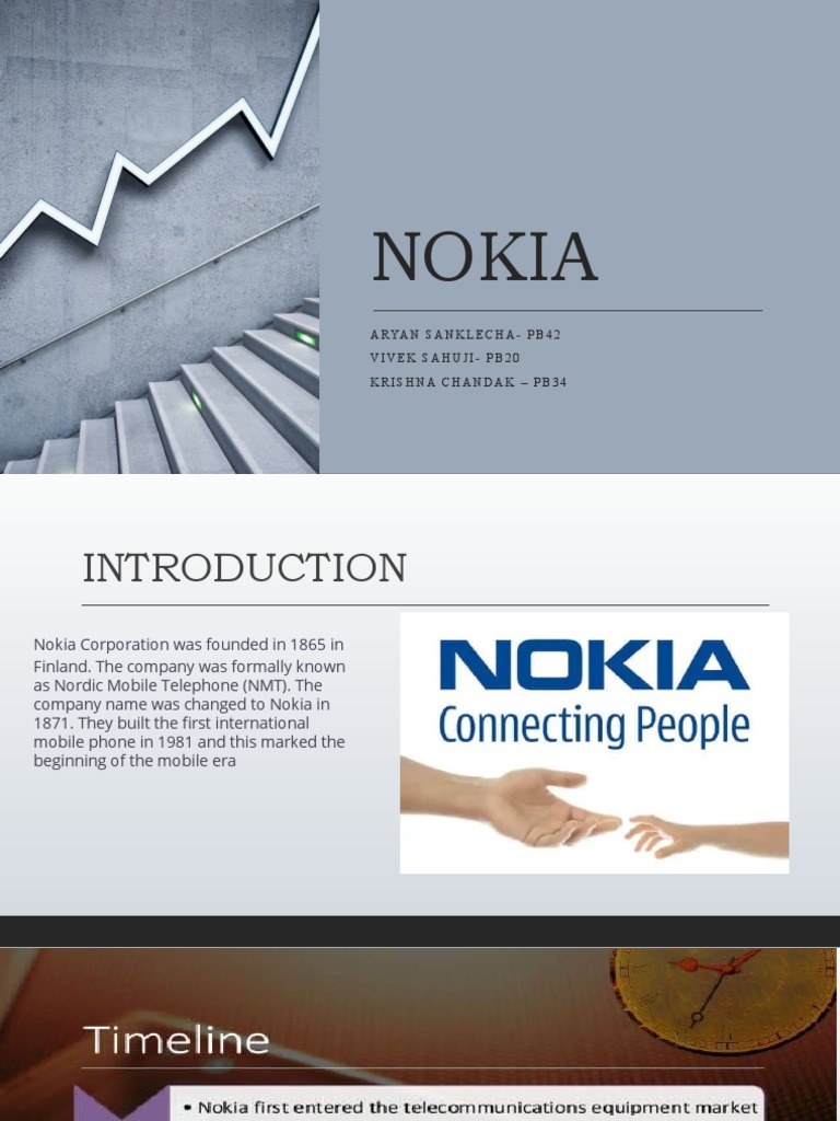 NOKIA Rise and Fall | PDF