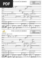 Ficha de Cadastro de Moradores | PDF | Business