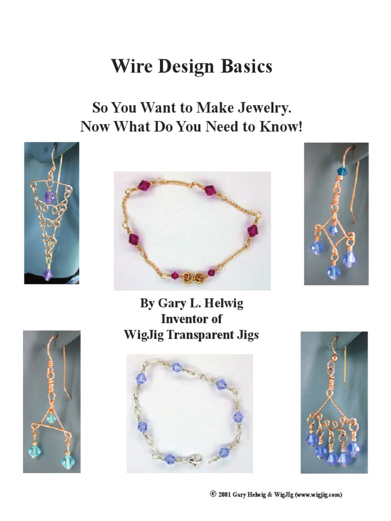 Wire Design Basics - Jewelry Making With Beads, Jewelry | PDF ...