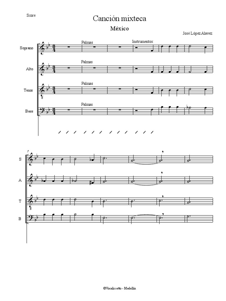Canción Mixteca | PDF