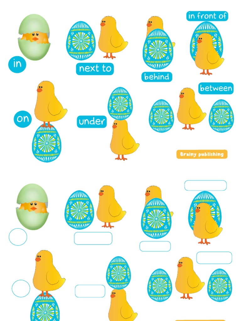 Eggs Prepositions - of - Place | PDF | Self-Improvement