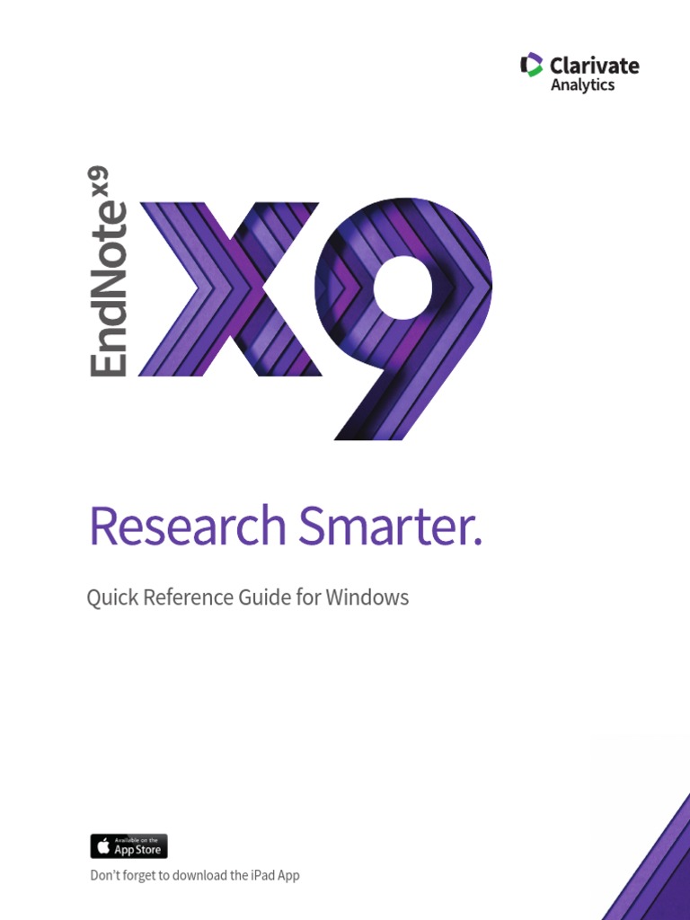 Quick Reference Guide For Windows: Don'T Forget To Download The Ipad ...