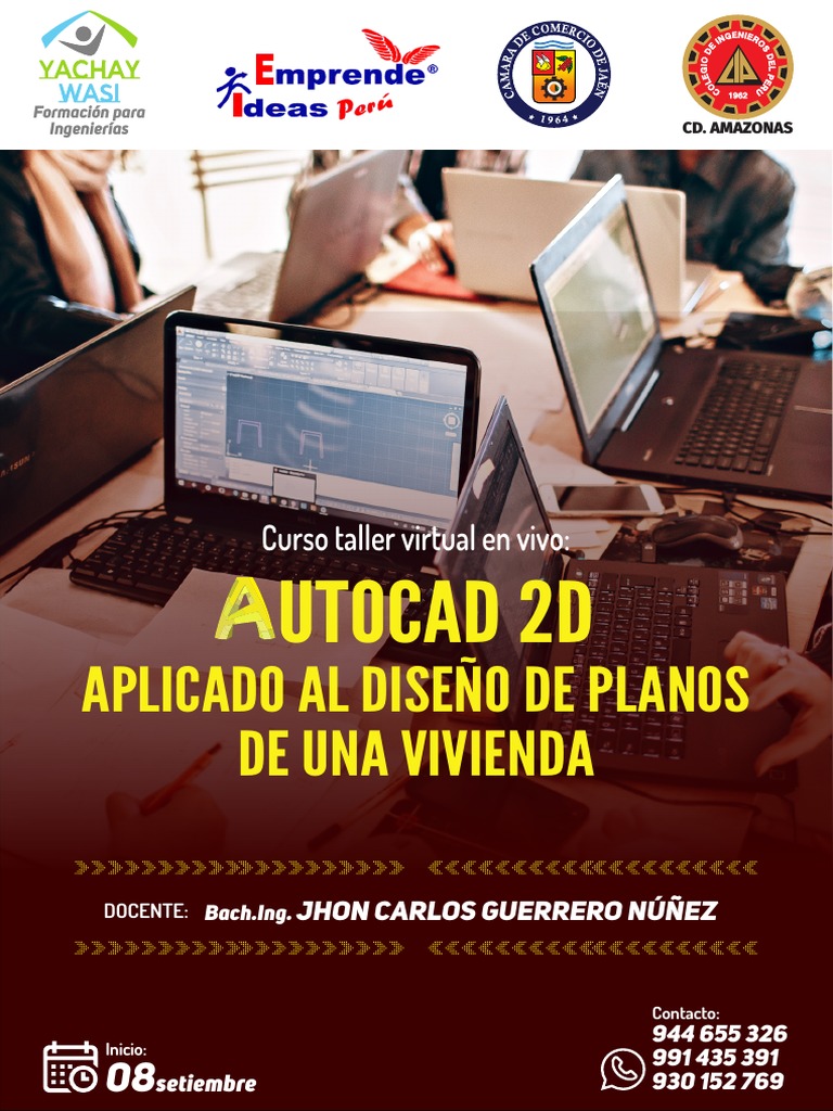 Brochure Autocad 08-09-2021 | PDF | Cad automático