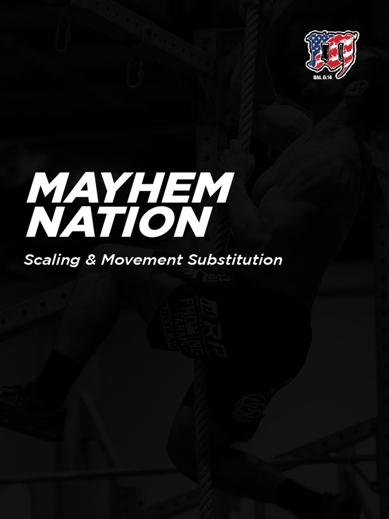 Scaling and Movement Substitutions Mayhem Athlete | PDF | Physical ...