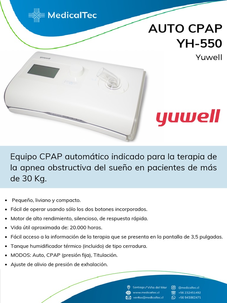 Auto Cpap Yh-550 | PDF