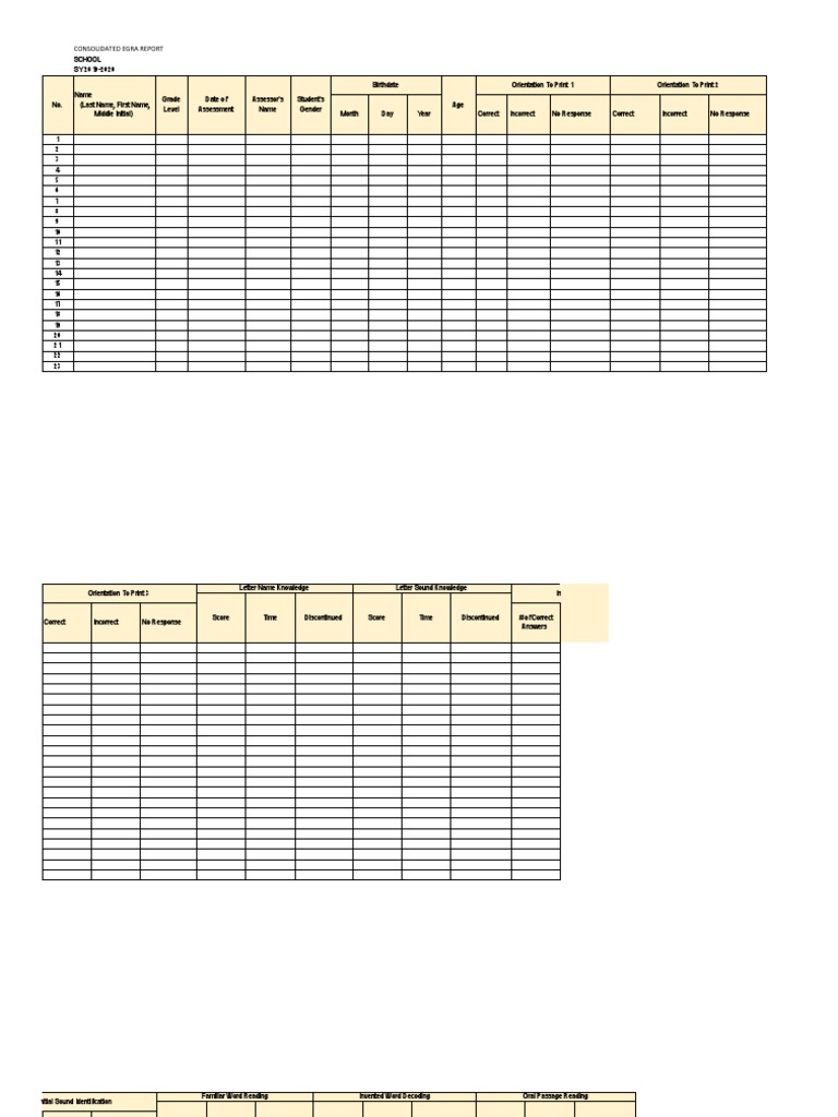 EGRa Consolidated | PDF