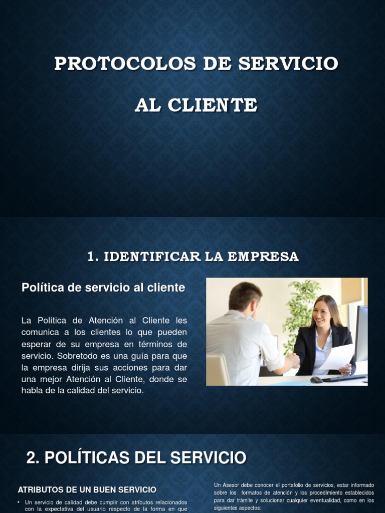 Cómo Hacer Protocolos de Servicio Al Cliente | PDF | Servicio al Cliente | Informática