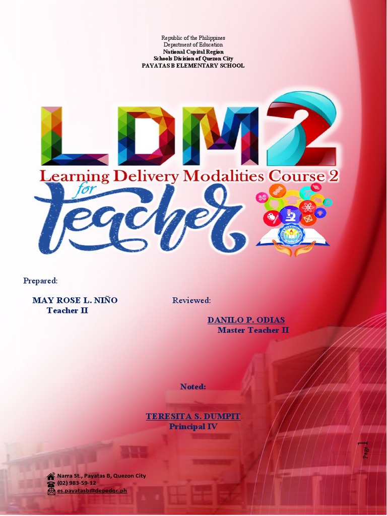 NIÑO M. LDM2-MODULE - Asd | PDF | Learning | Curriculum