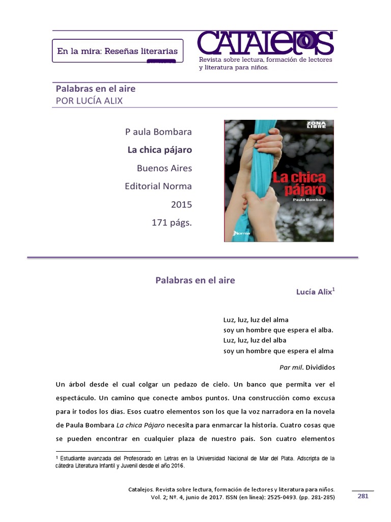 La metáfora del fuego: transformación y sanación en La chica pájaro de ... La metáfora del fuego: transformación y sanación en La chica pájaro de ...