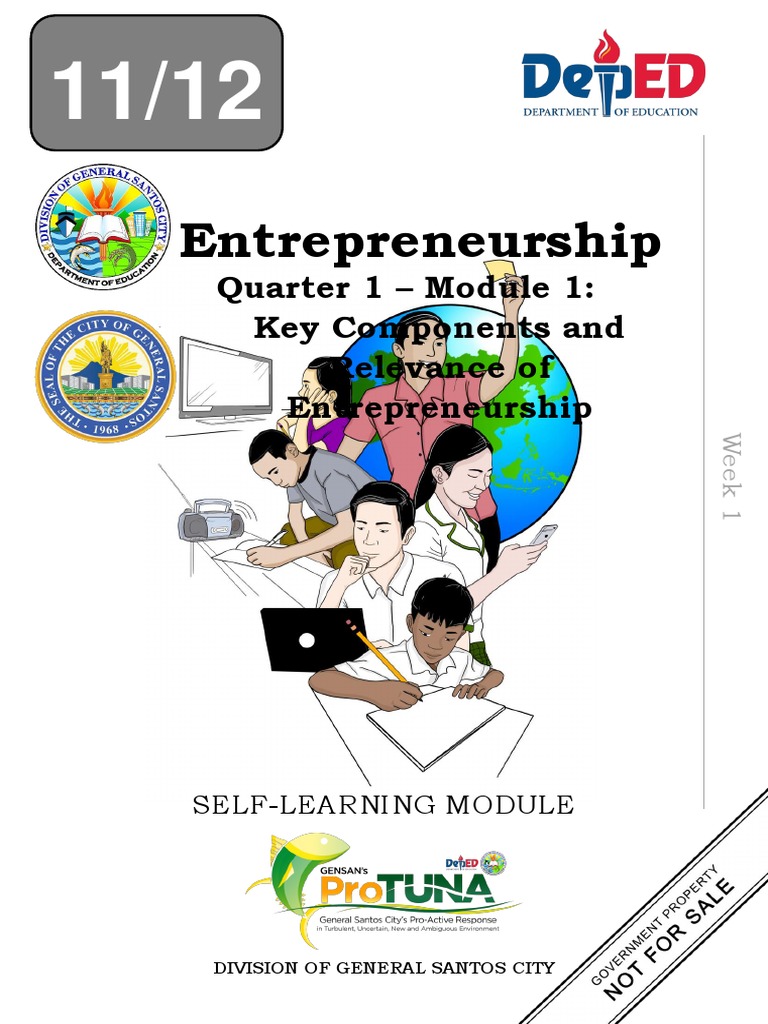 Entrep Module 1 SLM | PDF | Entrepreneurship | Cognition