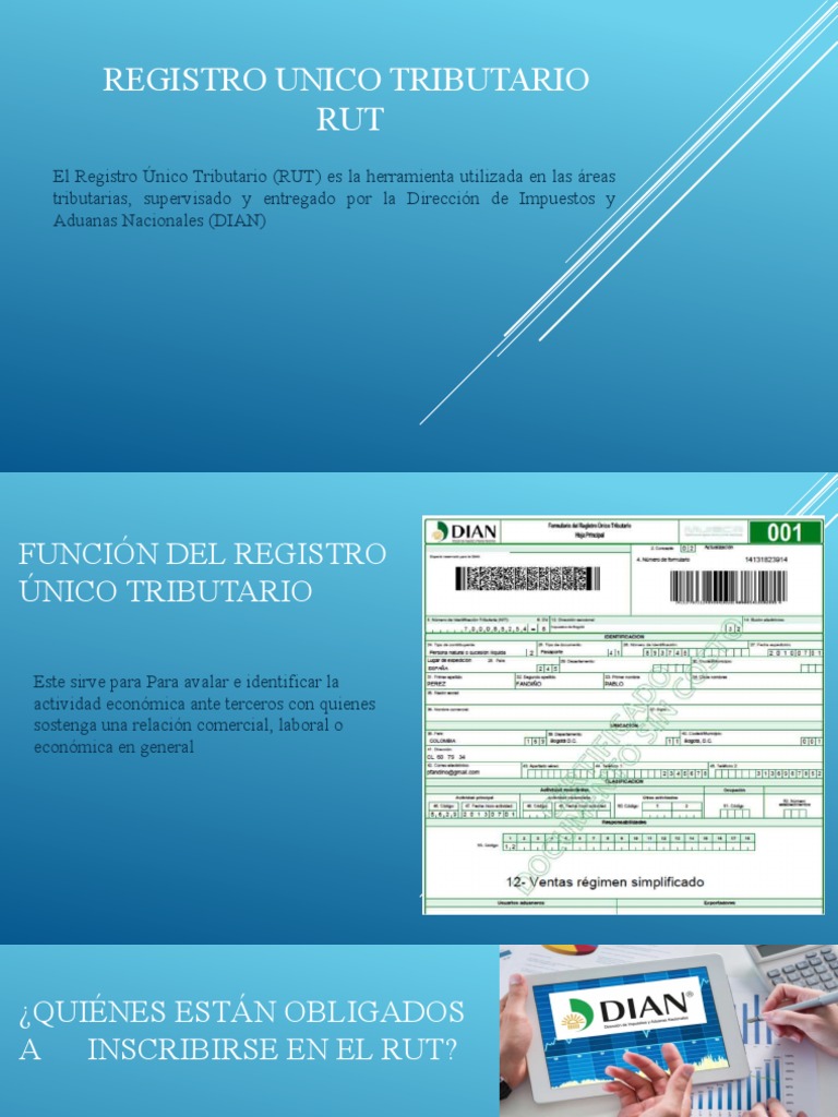 Registro Unico Tributario Rut | PDF | aduana | Finanzas del gobierno