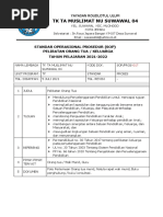 SOP Pembelajaran PAUD Al Fatih | PDF