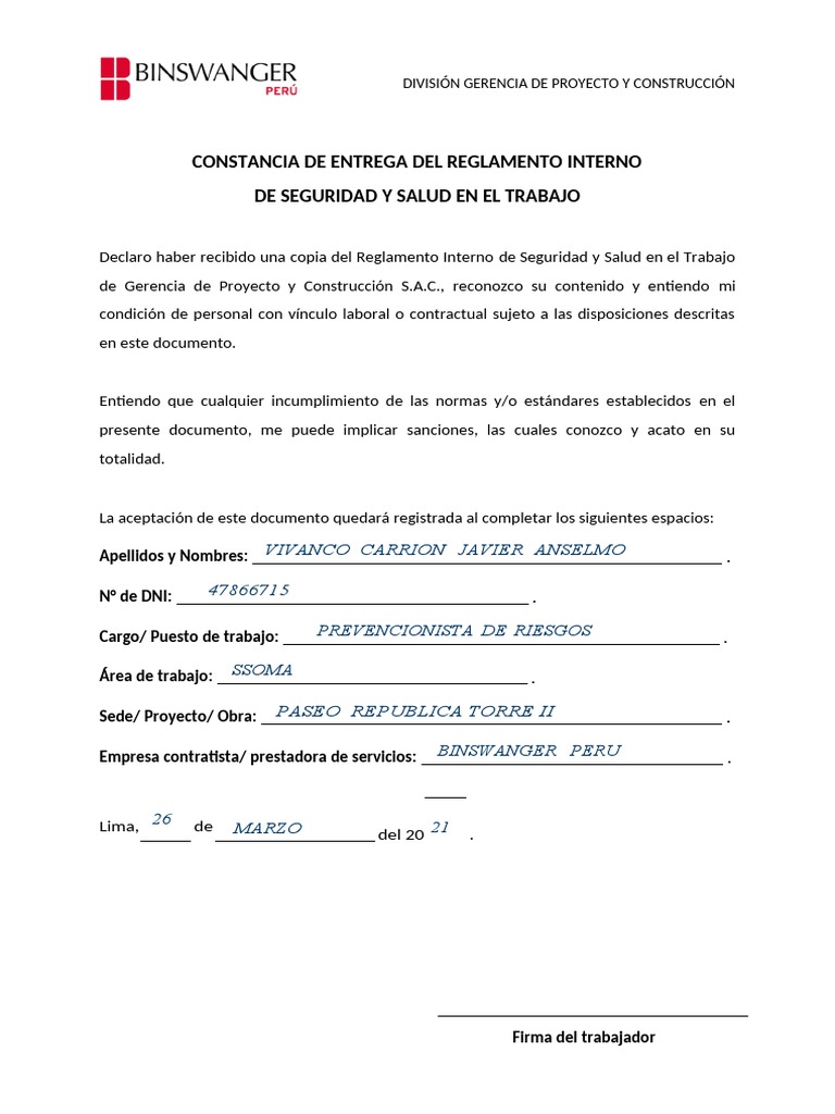 Constancia RISST | PDF | Derecho