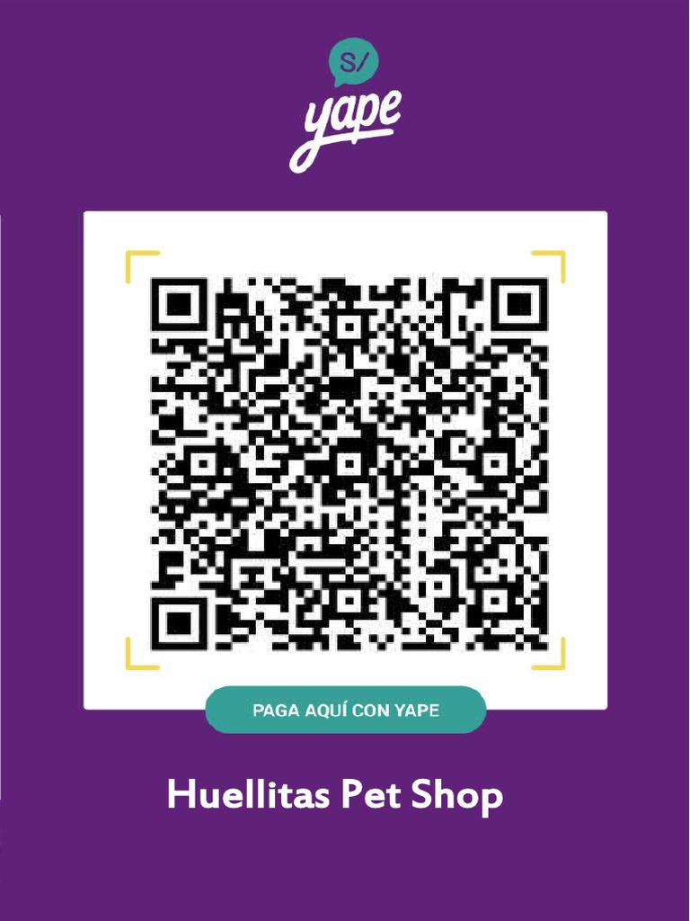 Yape QR Formato A5 | PDF