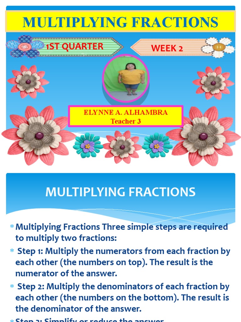 How to Multiply Fractions Easily | PDF
