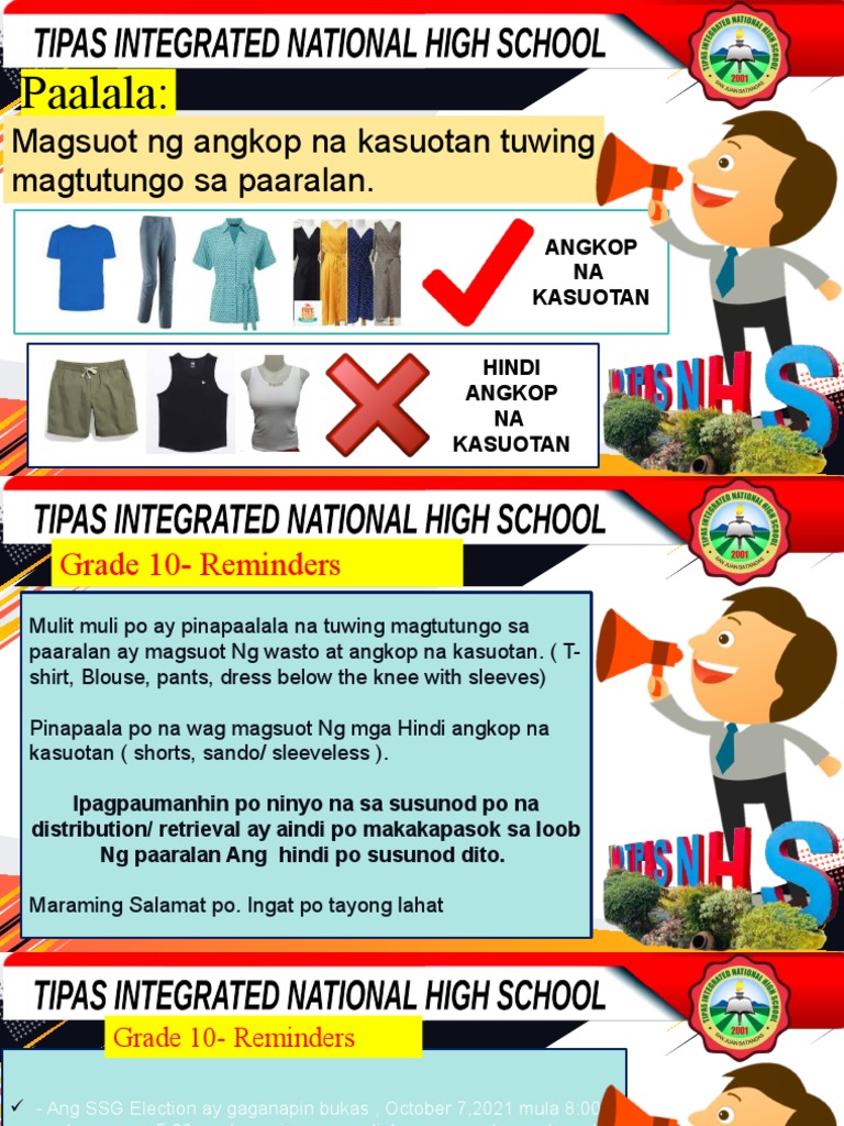 Wastong Kasuotan | PDF