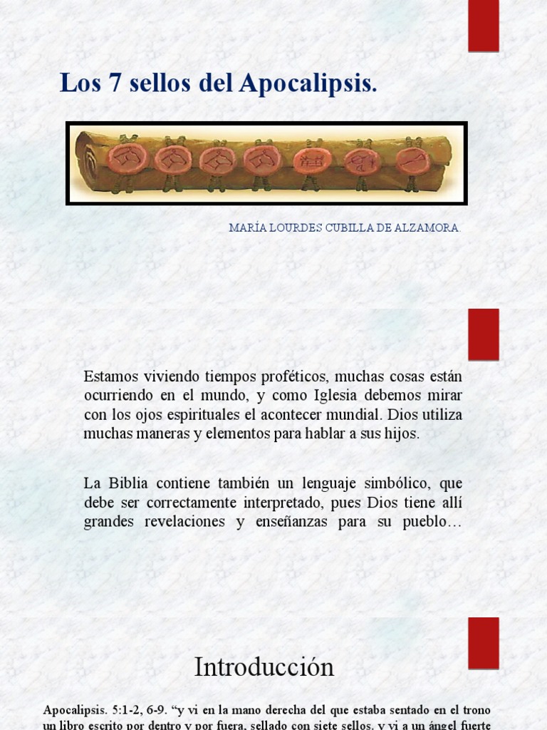 Los 7 Sellos Del Apocalipsis | PDF | Libro de revelación | antecristo
