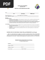 001 - OJT Requirement Checklist | PDF | Test/Examination | Business