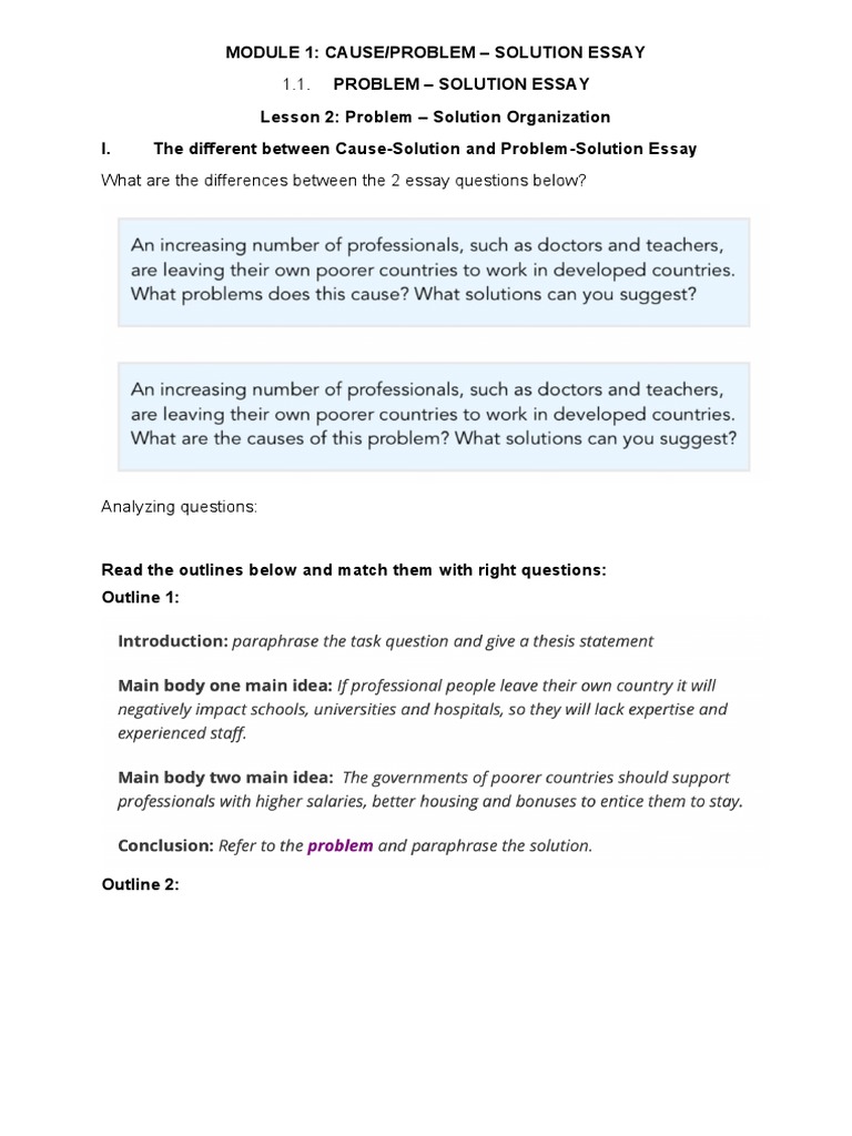 Week 4 Module 1b Lesson 1 | PDF | Essays | Ageing