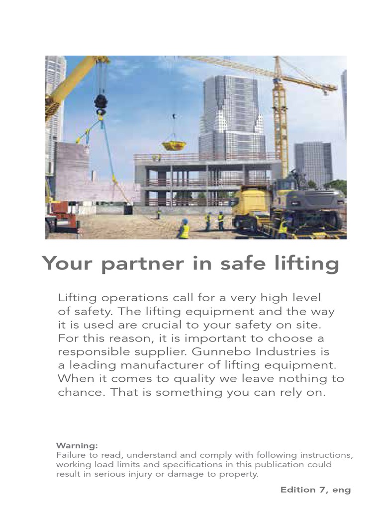 Lifting Operations | PDF