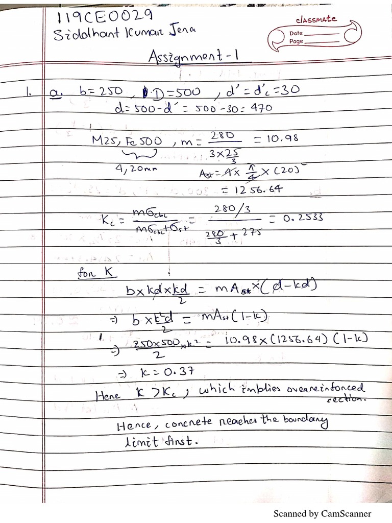 119CE0029 Siddhant Kumar Jena RCC Assignment-1 | PDF