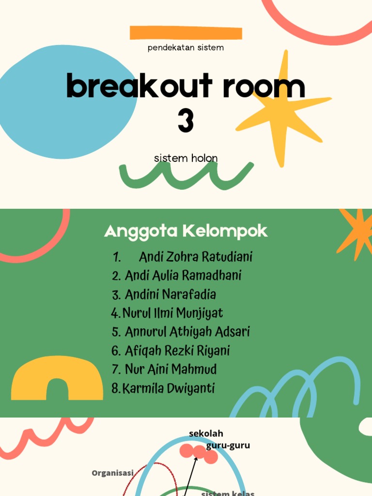 B - Breakout Room 3 - Sistem Holon | PDF