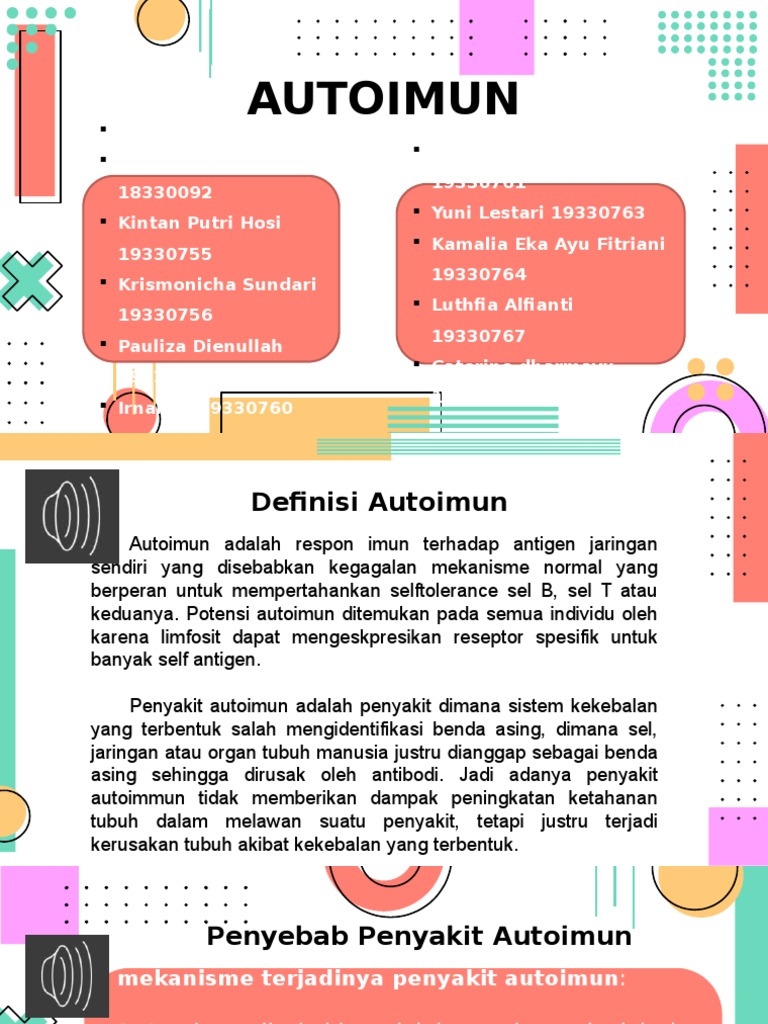 Penyakit Autoimun: Definisi dan Contoh | PDF | Pengembangan Diri ...