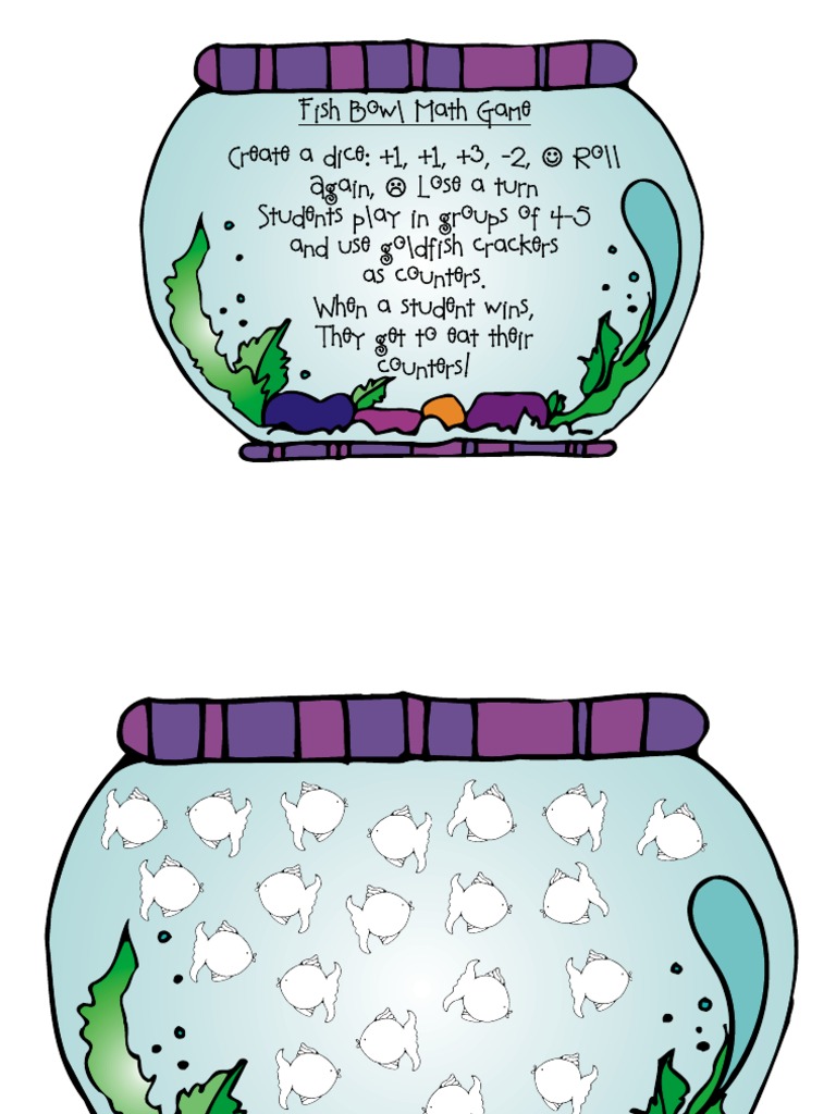 Fish Bowl Math Game