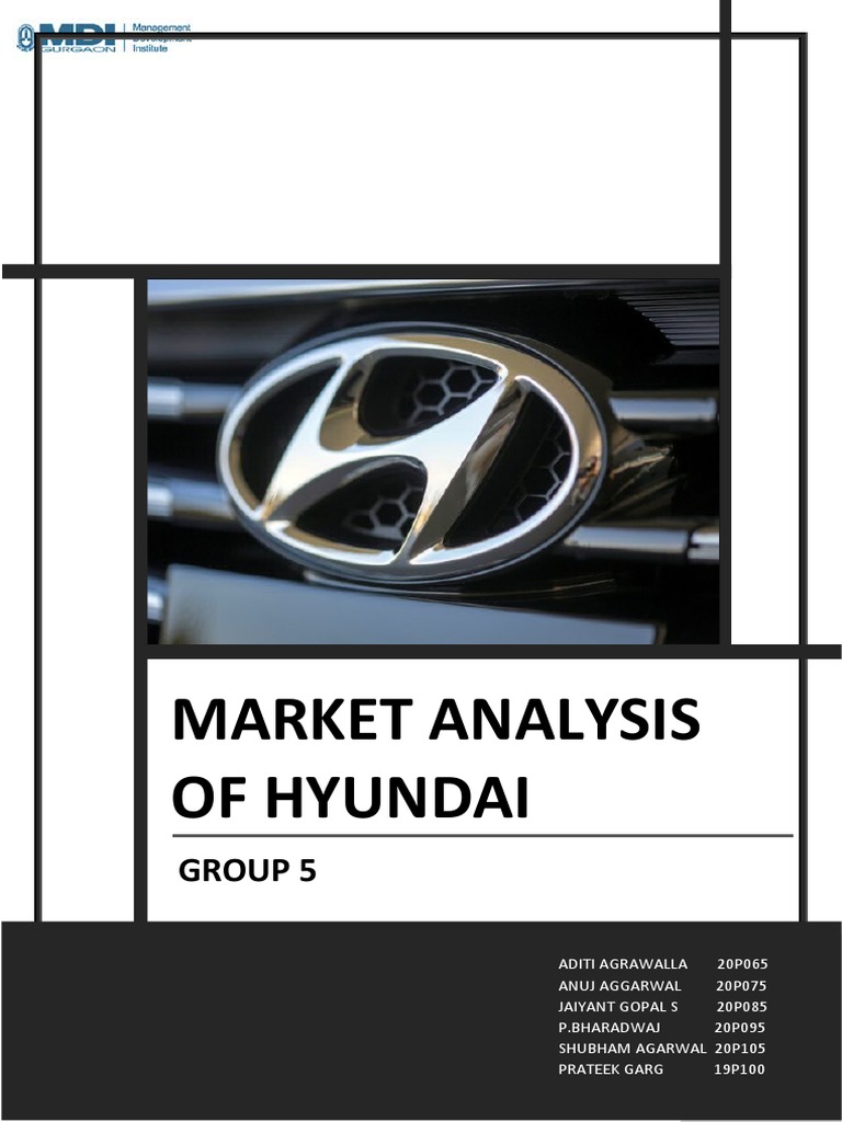 An in-depth analysis of Hyundai Motor Company's marketing strategy and ...