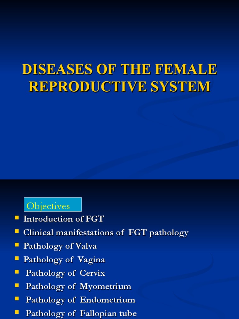 Female Reproductive System Diseases | PDF | Ovarian Cancer | Ovary