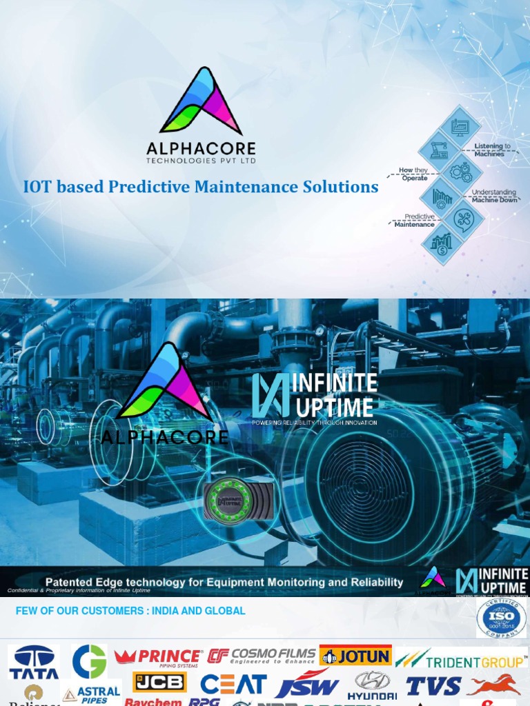 Predictive Maintenance Solution PPT 1.1 | PDF | Internet Of Things ...