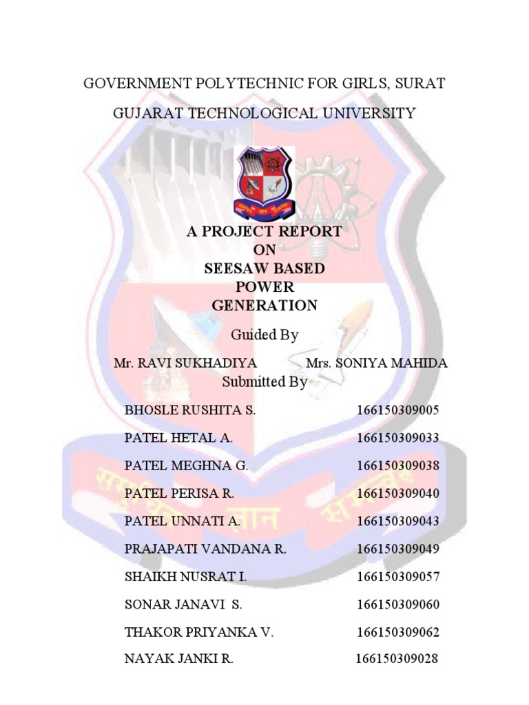 Government Polytechnic For Girls, Surat Gujarat Technological ...