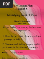 Detailed Lesson Plan in English Grade 5 Q3 W3 Melc Based | PDF | Plot ...