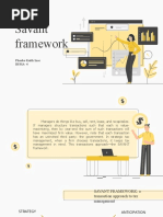 Module 10 - SAVANT Framework | PDF | Taxes | Strategic Management